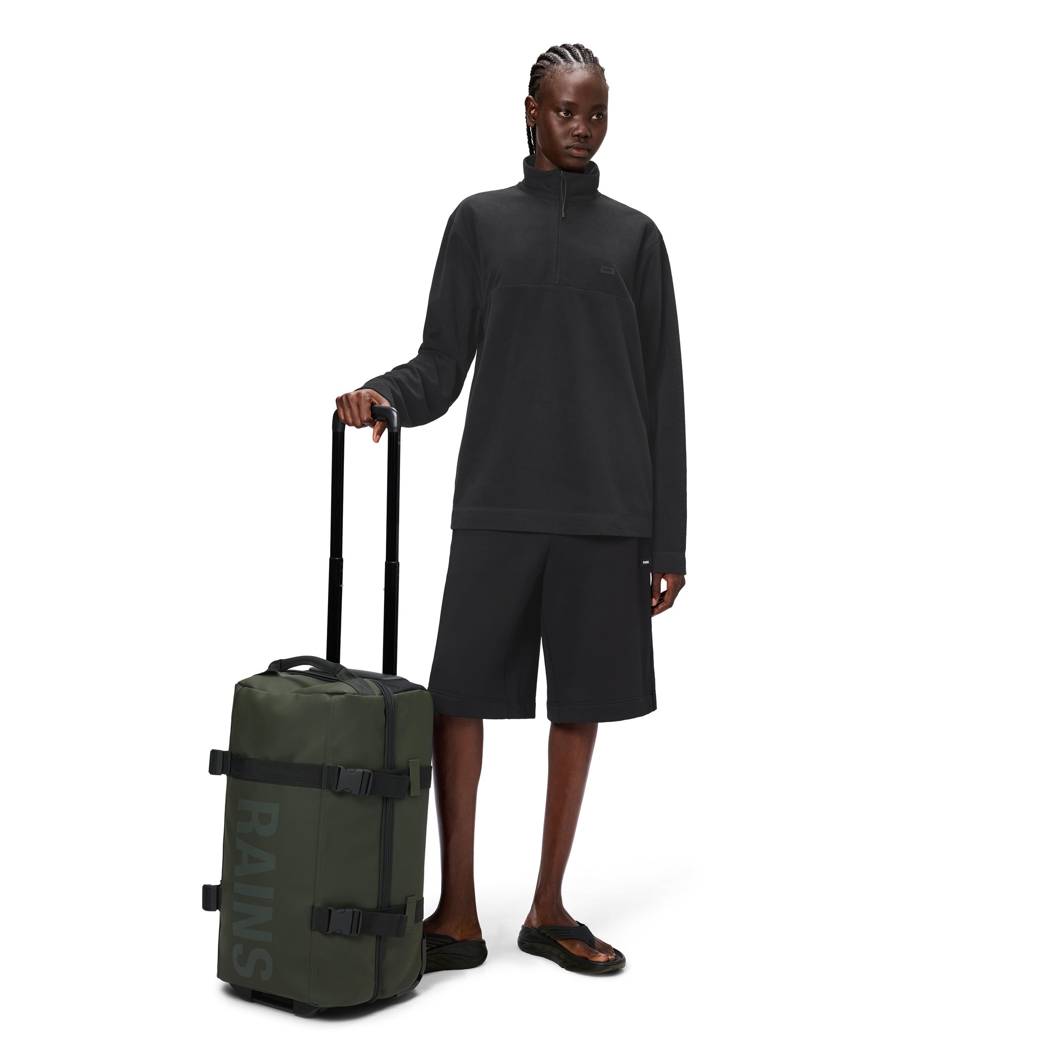 Rains Texel Cabin Bag, Green – Goodnotes.no