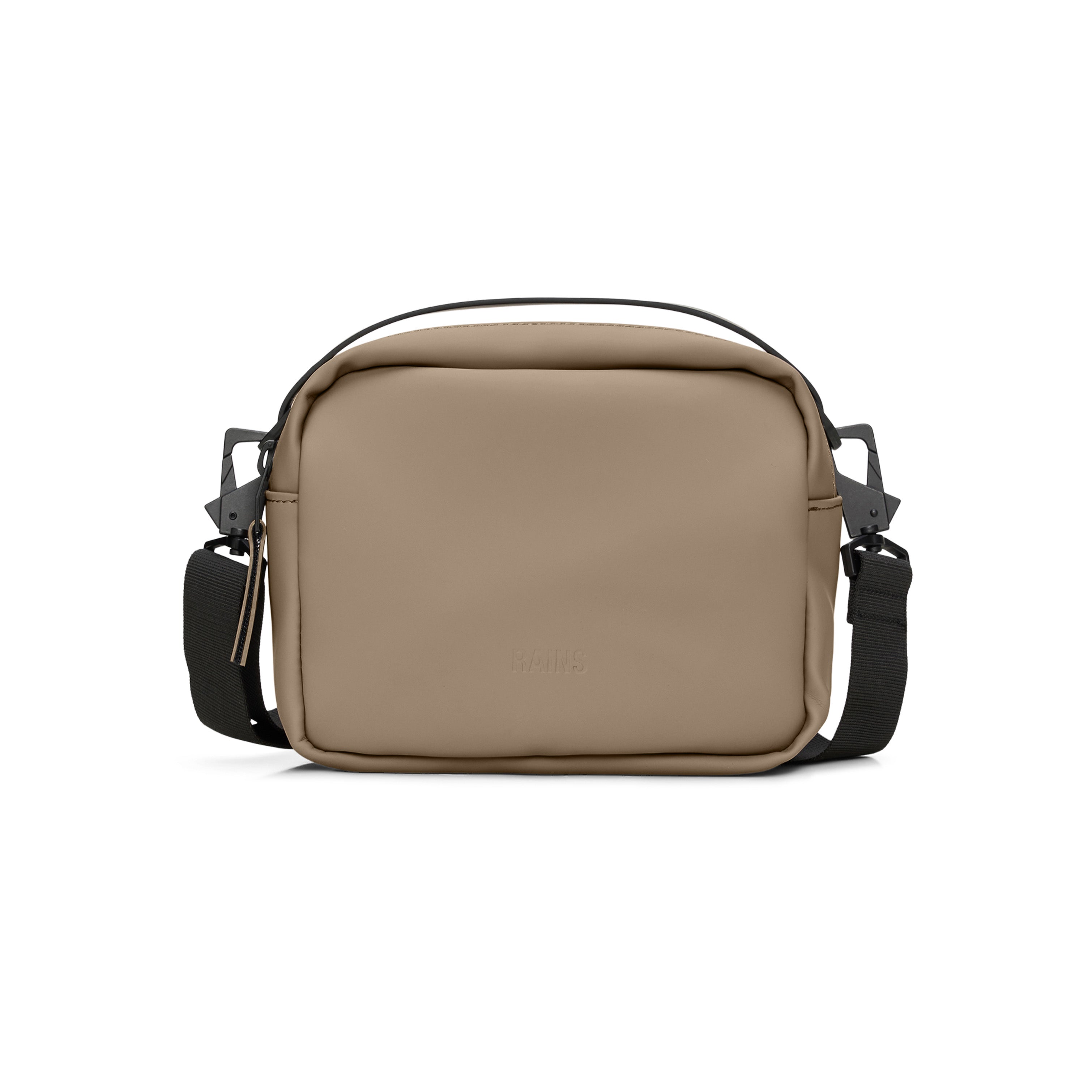 Rains Box Bag, Beige – Goodnotes.no