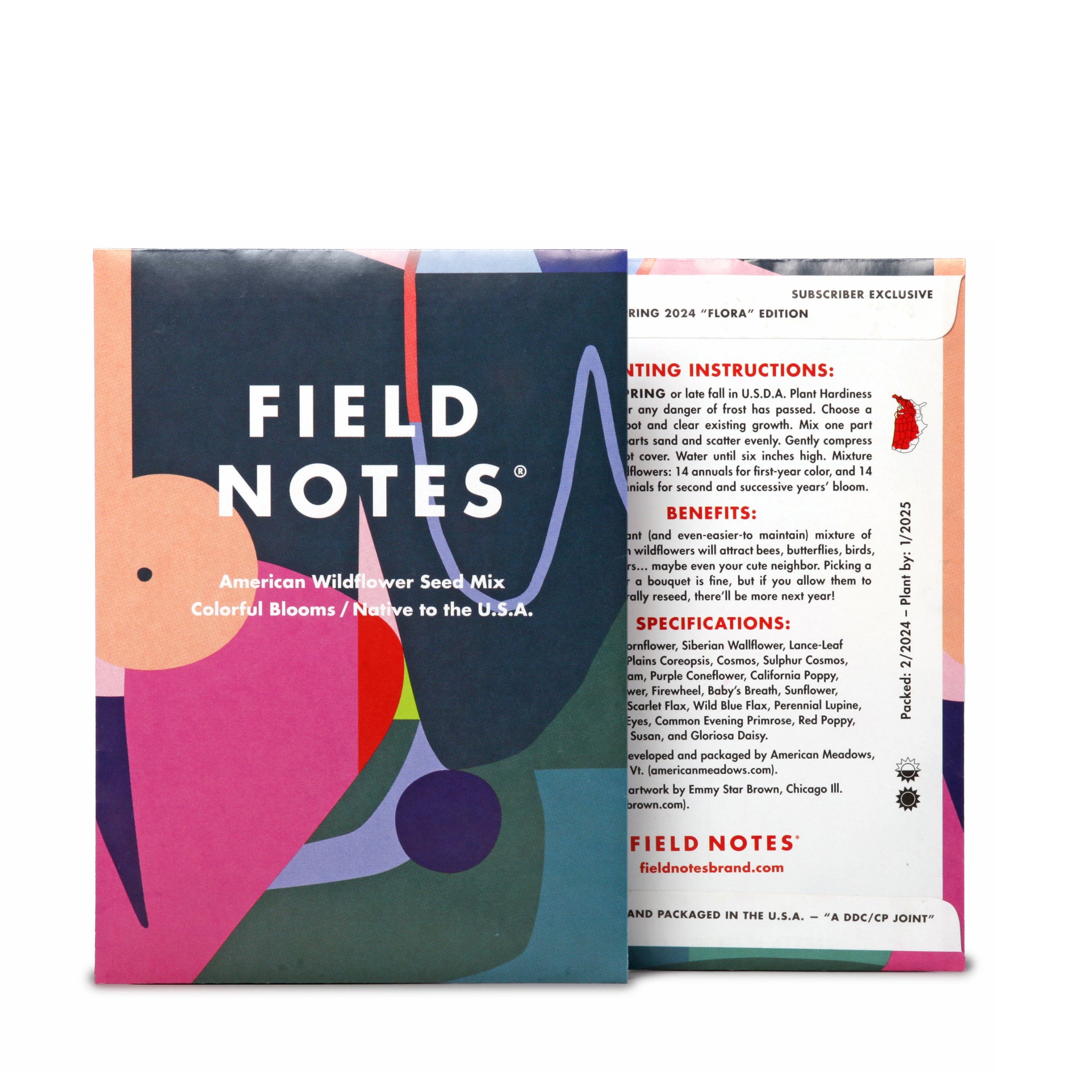 Field Notes Flora Memo Mixed Paper, 3-pack – Goodnotes.no