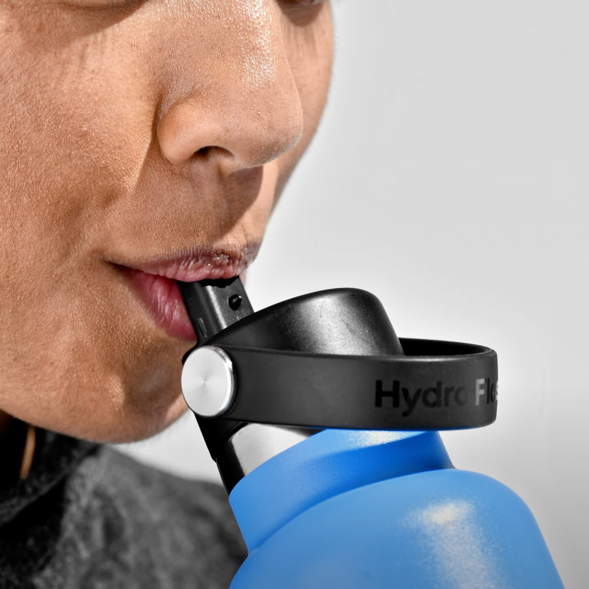 Hydro Flask Standard Mouth Flex Straw Cap med Sugerør – Goodnotes.no