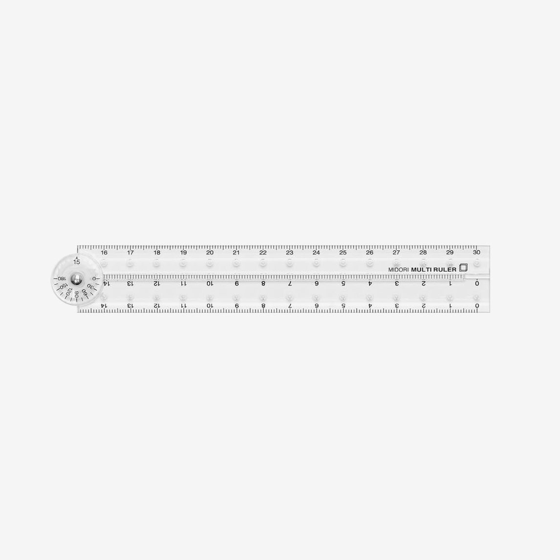 Midori Multi Ruler 30cm – Goodnotes.no